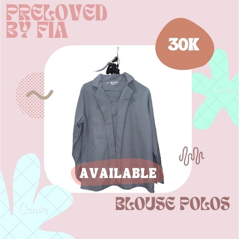 Jual Preloved Blouse Polos (Original Pict) | Shopee Indonesia