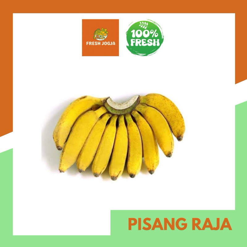 Jual Pisang Raja per Sisir | Fresh Jogja | Shopee Indonesia