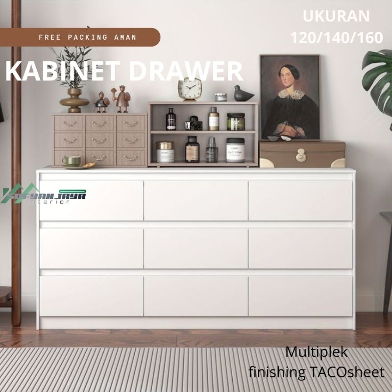 Jual Kabinet kamar tidur minimalis lemari baju anak bayi aesthetic 9 ...