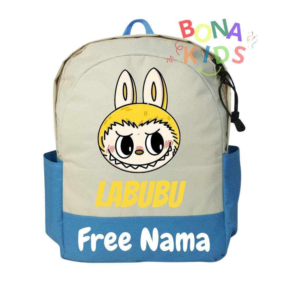 Jual Ransel Backpack Tas Labubu Anak Sekolah TK SD PAUD Gratis Nama | Shopee Indonesia