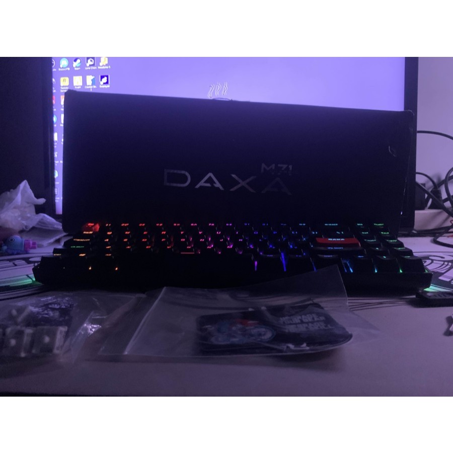 Jual Rexus Daxa M71 Classic Black Mechanical Keyboard - Rexus Daxa M71 ...