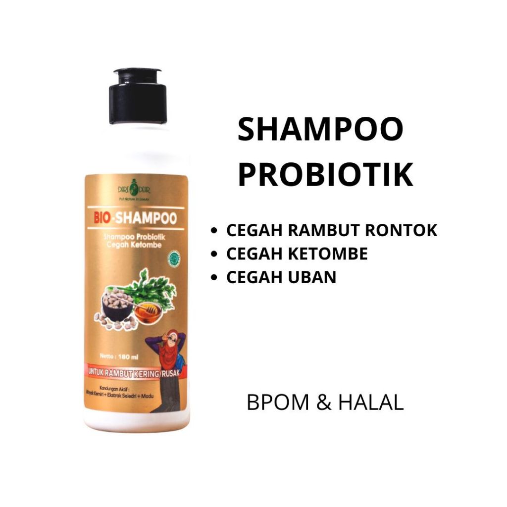 Jual Dare & Dear Shampoo Probiotik - Shampo Anti Ketombe dan Shampo ...