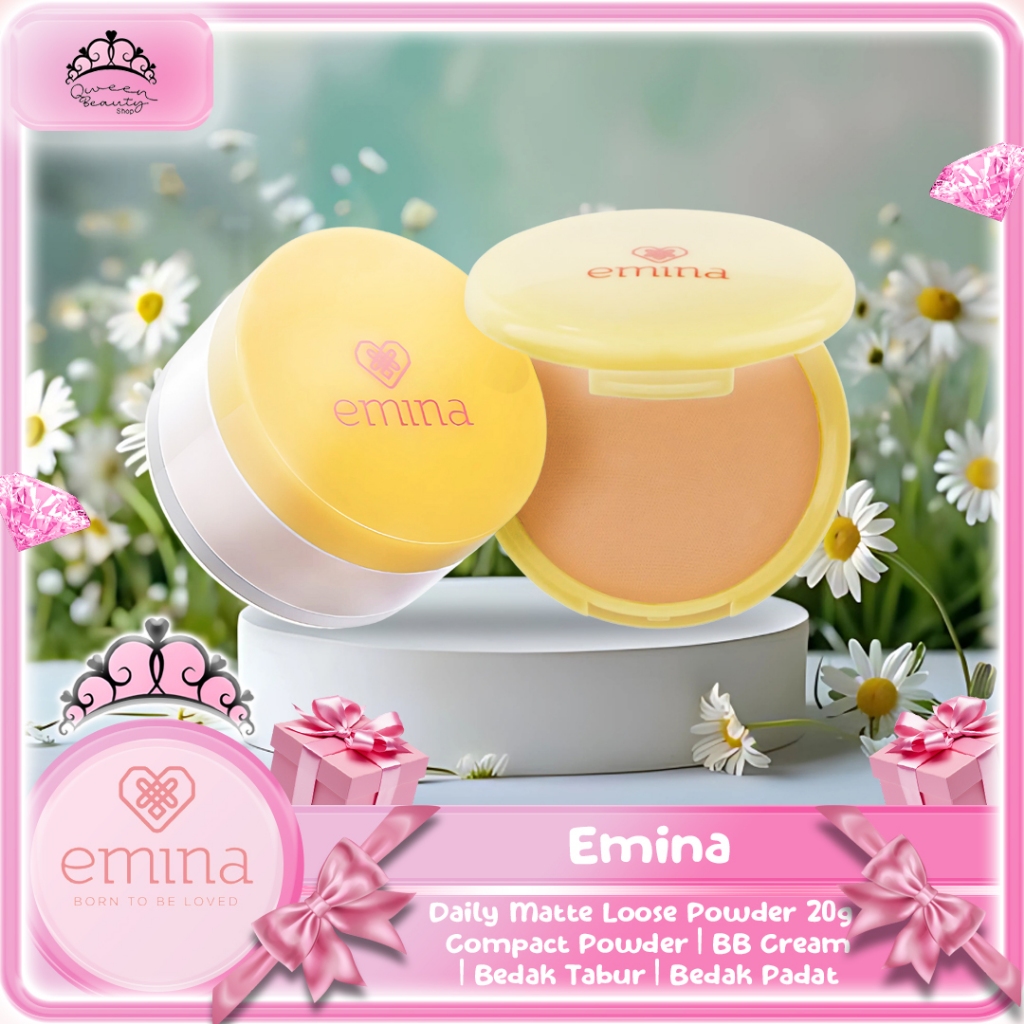 Jual EMINA Daily Matte Loose Powder 20g | Compact Powder | BB Cream ...