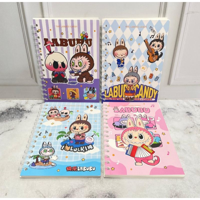 Jual Buku Binder A5 Labubu Buku Monster Labubu Viral Buku Tulis Cover ...