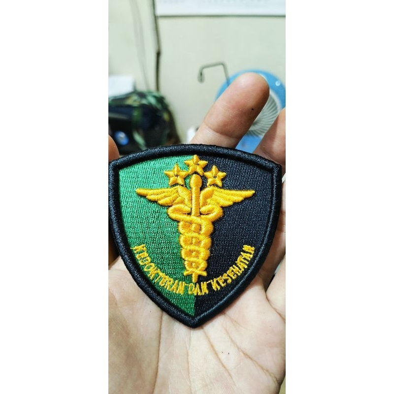Jual bordir logo DOKKES/DOKPOL timbul - biasa | Shopee Indonesia