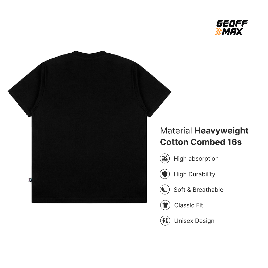 Jual Geoff Max - Heavyweight 16s (Power16) - Based SS 16 Black | Kaos ...