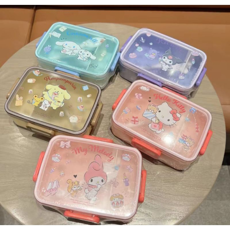 Jual Tepak Bekal Import Sekat Karakter Sanrio Wadah Bekal Hello Kitty ...