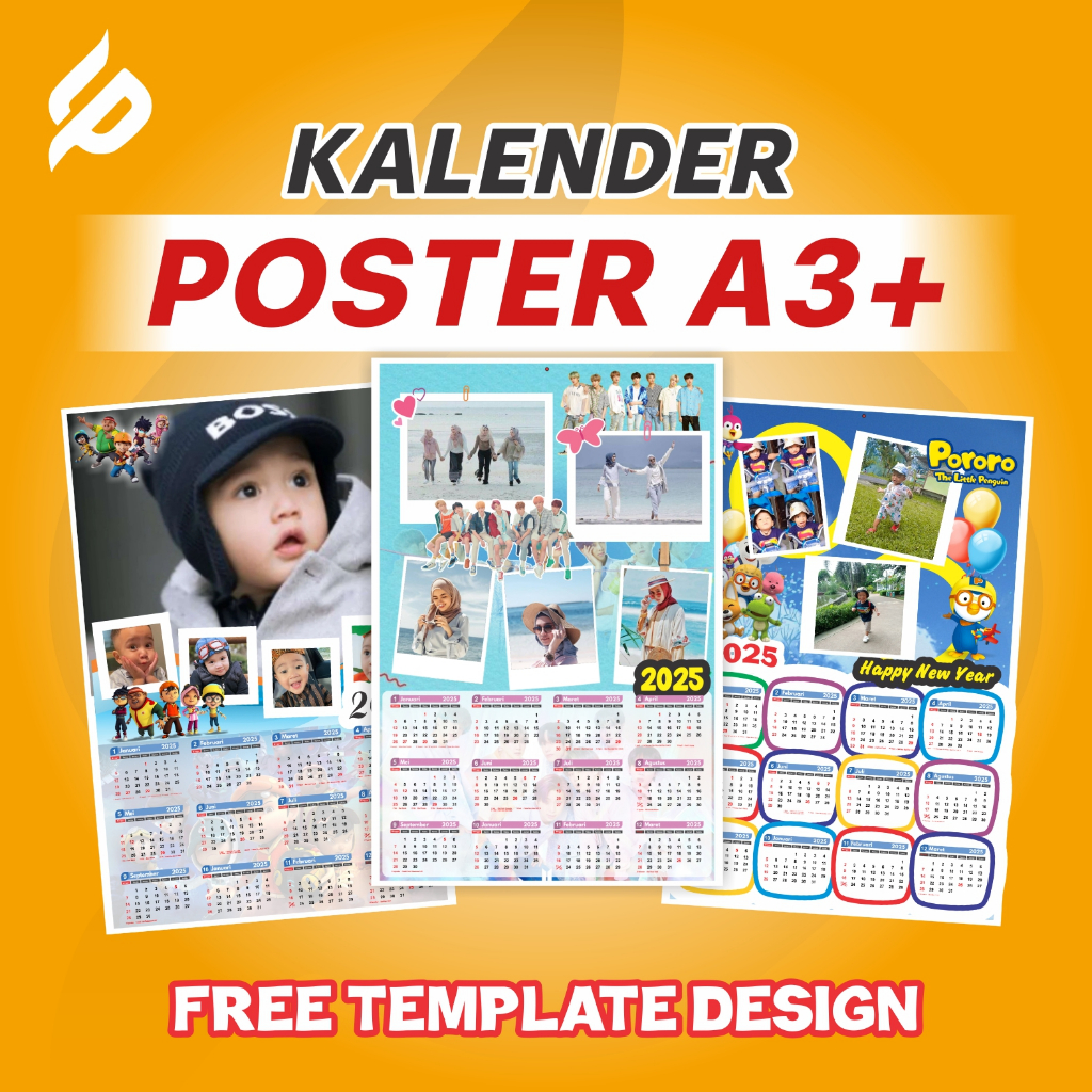 Jual KALENDER POSTER FOTO | Kalender Poster Custom | Kalender Dinding ...