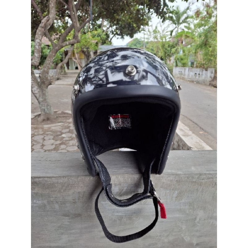 Jual Helm Slim Carbon Forget | Shopee Indonesia