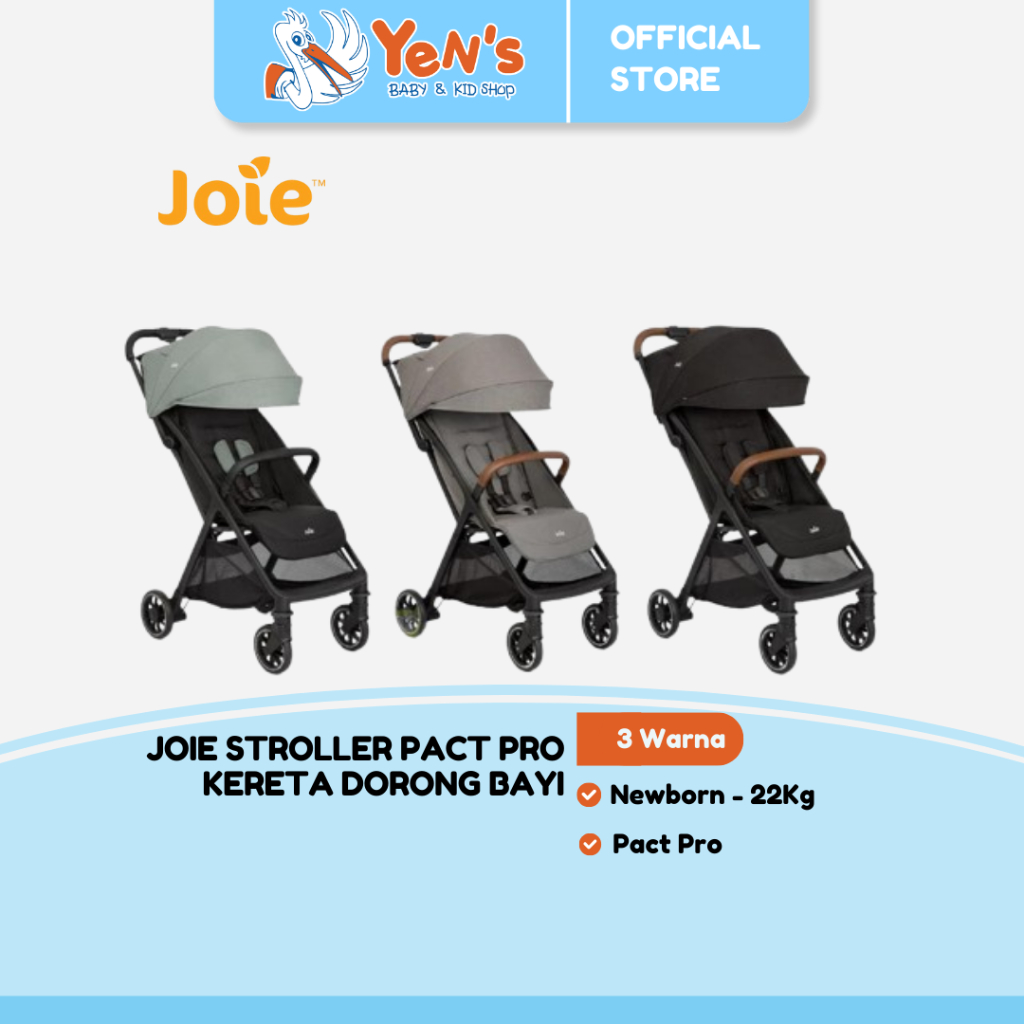 Jual Joie Stroller Baby Pact Pro - Kereta Dorong Bayi | Shopee Indonesia