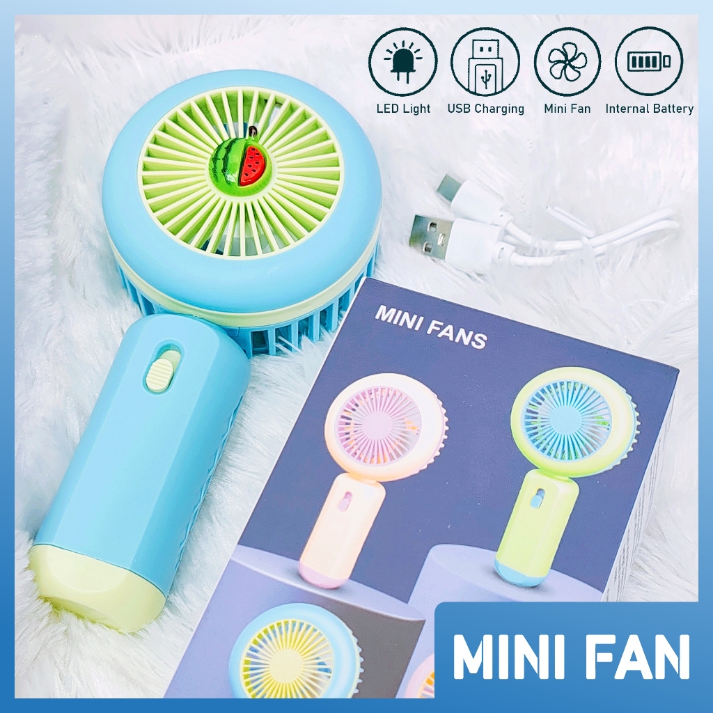 Jual Kipas angin portable mini tahan lama | PREMIUM MINI FAN | USB Type ...