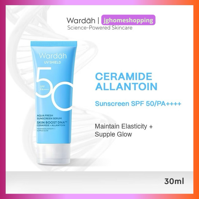 Jual Wardah UV Shield Aqua Fresh Sunscreen Serum SPF 50 PA++++ 30 ml ...
