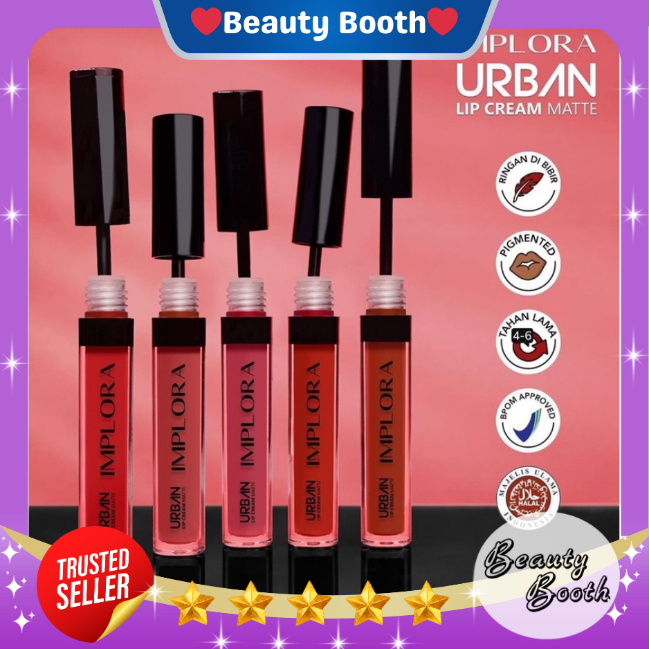 Jual IMPLORA Urban Lip Cream Matte - Beauty Booth Beautybooth | Shopee ...
