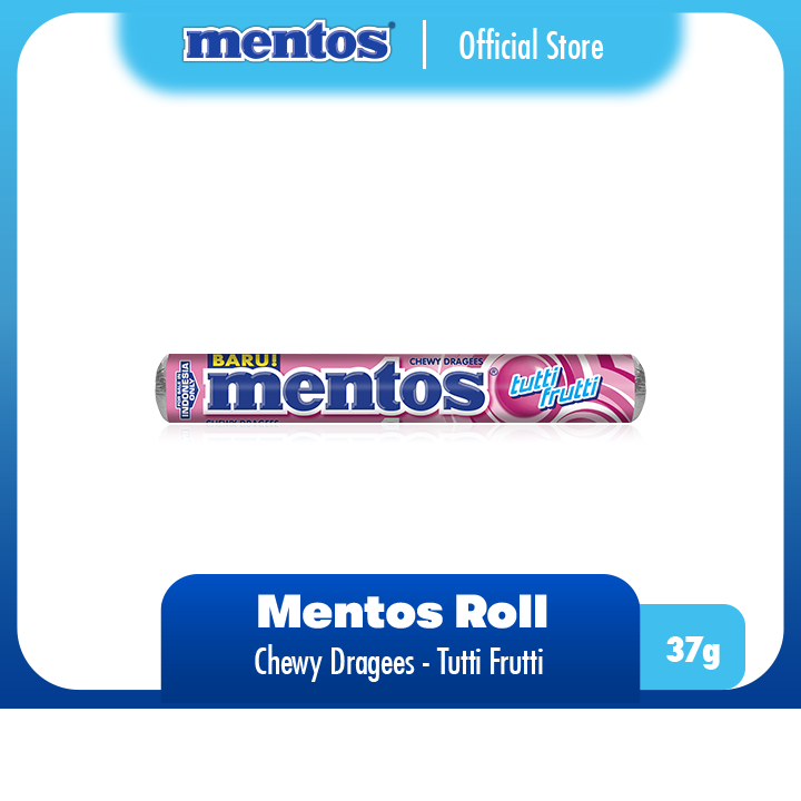 Jual Mentos Roll Smoothies 37g - Permen Mint Rasa Tutti Frutti | Shopee ...