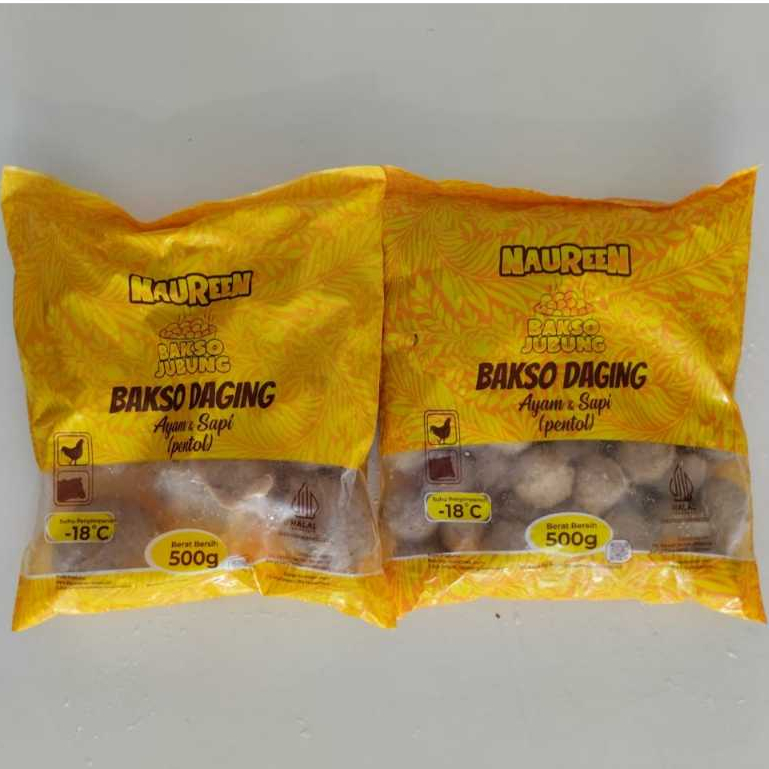 Jual BAKSO JUBUNG & BAKSO TENIS NAUREEN 500gr Bakso Daging Ayam dan ...