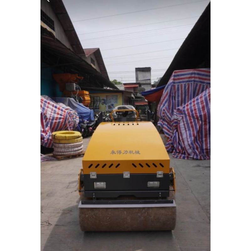 Jual Mesin Baby Roller Double Drum 2 Ton / Mesin Pemadat Aspal | Shopee ...