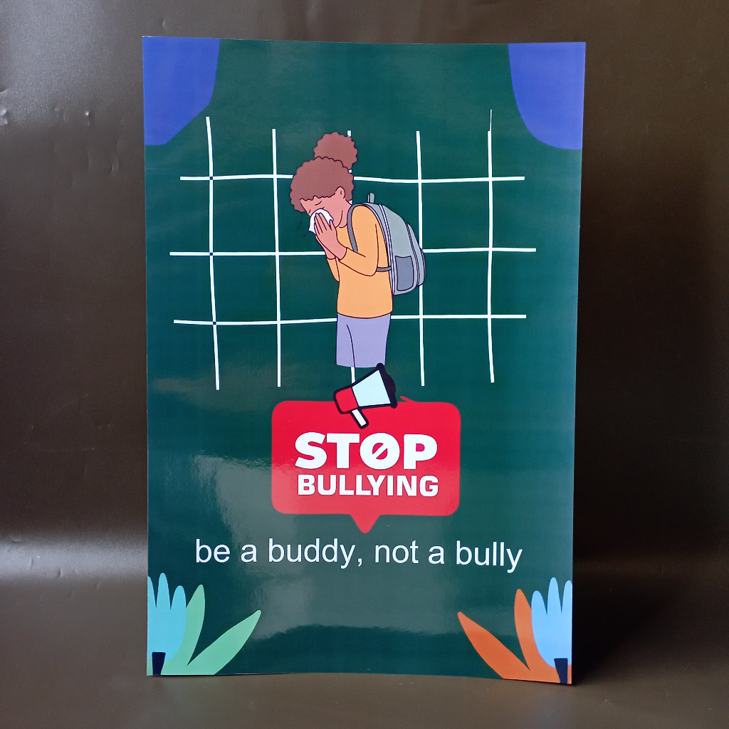 Jual Poster Stop Bullying | Poster STOP Bullying | Be a Buddy Not A ...