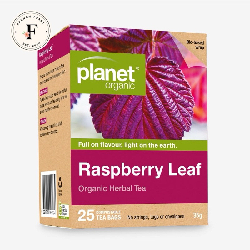 Jual Planet Organic Raspberry Leaf Tea 25 Tea Bags - Certified Organik ...