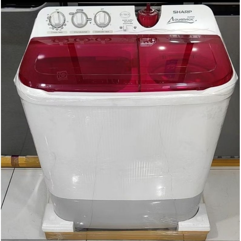 Jual MESIN CUCI 2 TABUNG SHARP 9.5 KG EST-95CR / 8.5 KG EST 85 CR / 10 ...