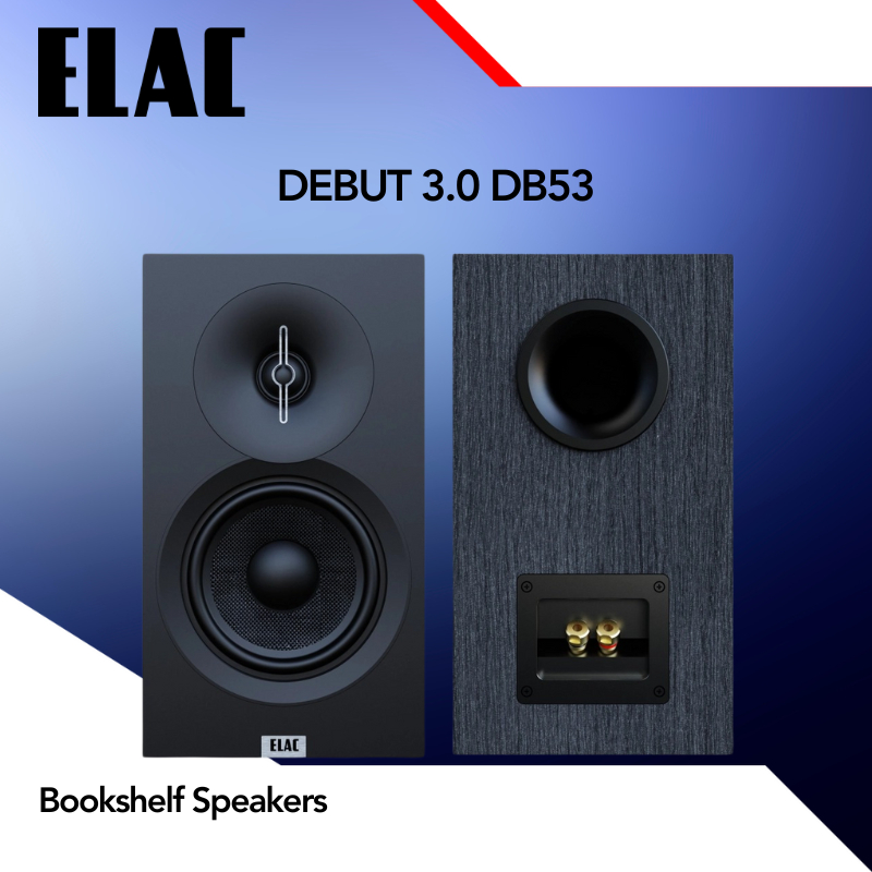 Jual Speaker ELAC Debut 3.0 DB53 DB-53 DB 53 Bookshelves Speaker | Shopee Indonesia