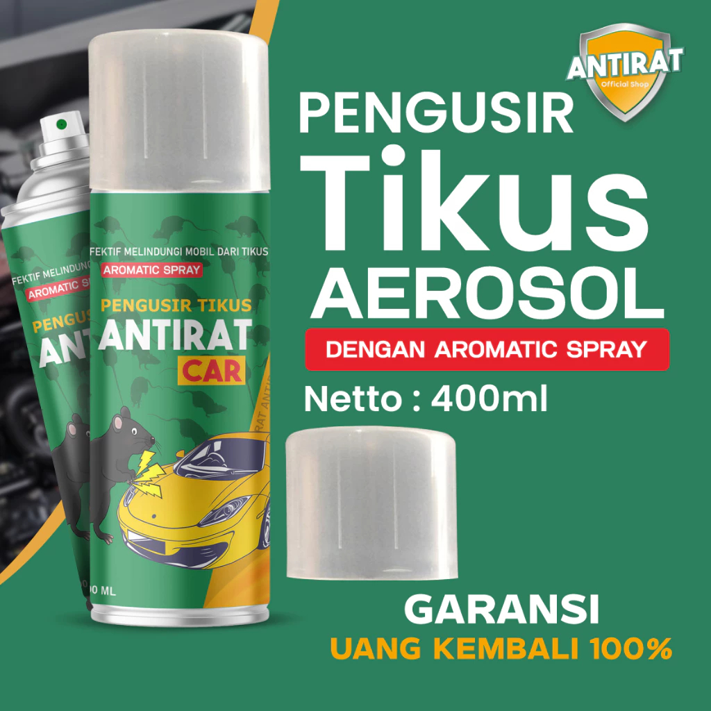 Jual Antirat Semprotan Anti Tikus Ampuh Khusus Untuk Mobil 400ML ...