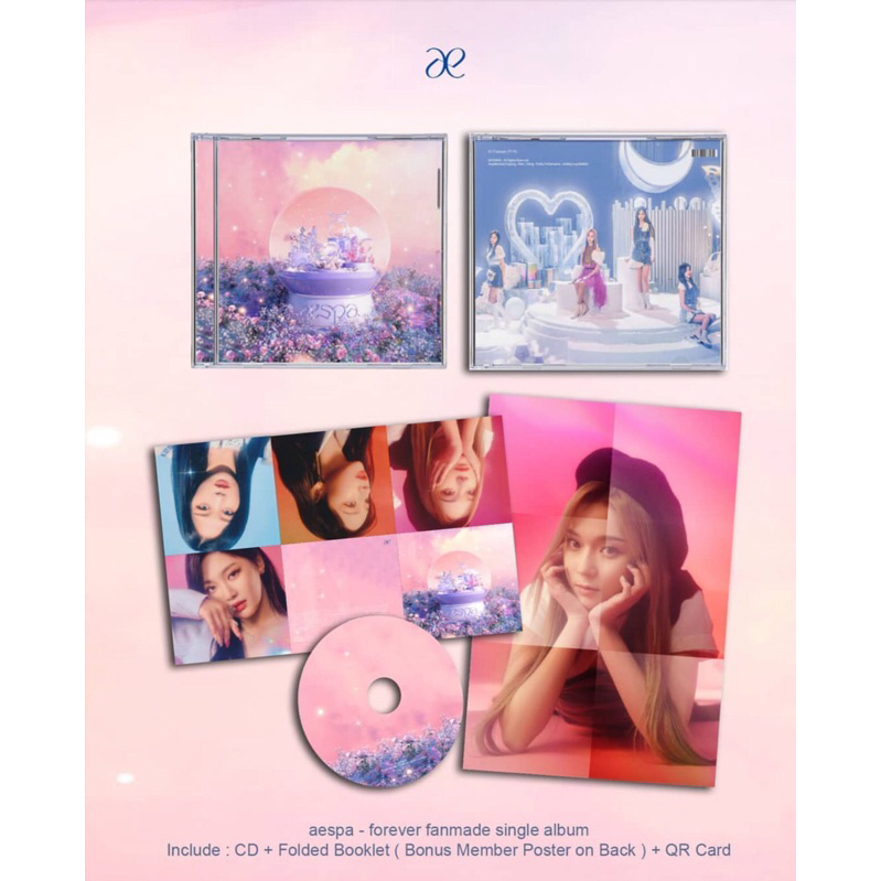 Jual CD AESPA - FOREVER SINGLE ALBUM CD . AESPA ALBUM , AESPA CD ...