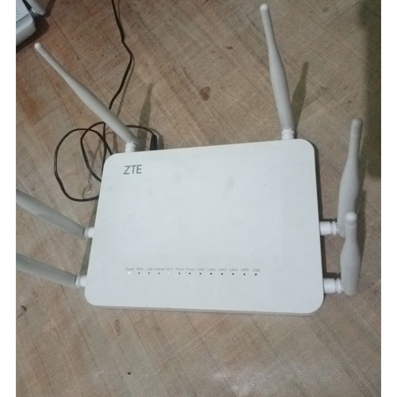 Jual Ont modem Zte premium ZXHN F670 + adaptor | Shopee Indonesia