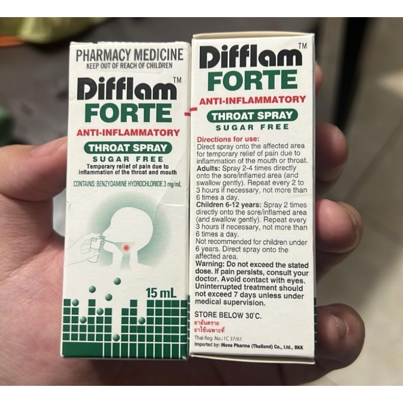 Jual Difflam Forte Throat Spray | Shopee Indonesia