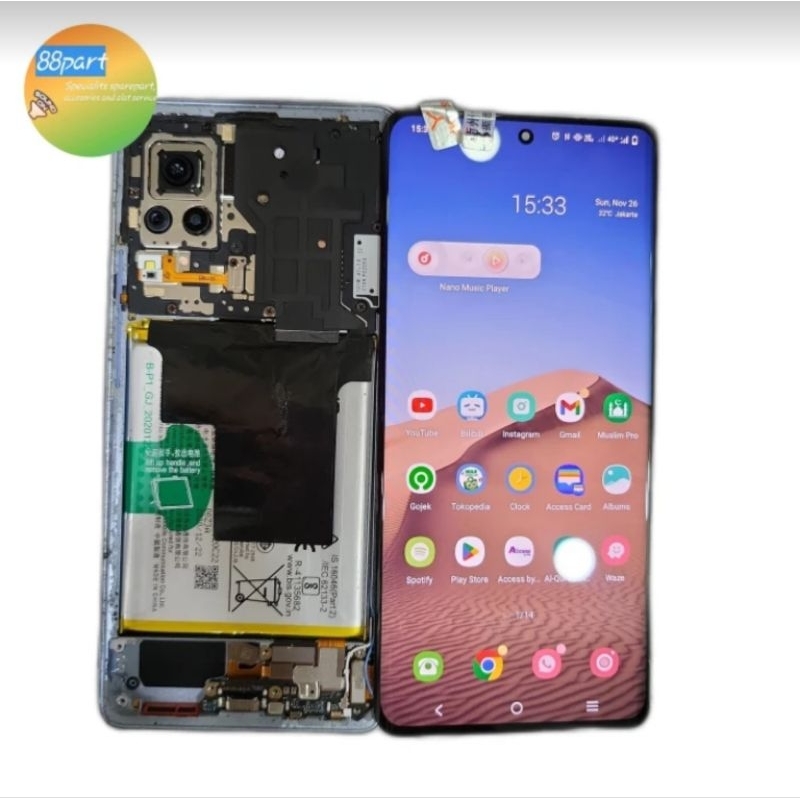 Jual LCD + TSCREEN VVO X70 PRO / X70 PRO PLUS ORI + FINGER | Shopee ...