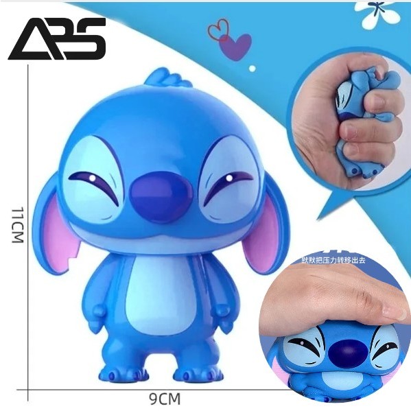 Jual Squishy Stitch Lilo / Mainan Squisy Lucu Pencet Super Slow ...