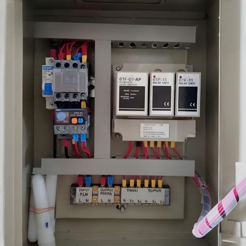 Jual panel pompa satelit 1phase 2,2kw 3hp-pk otomatis tandon dan sumur ...