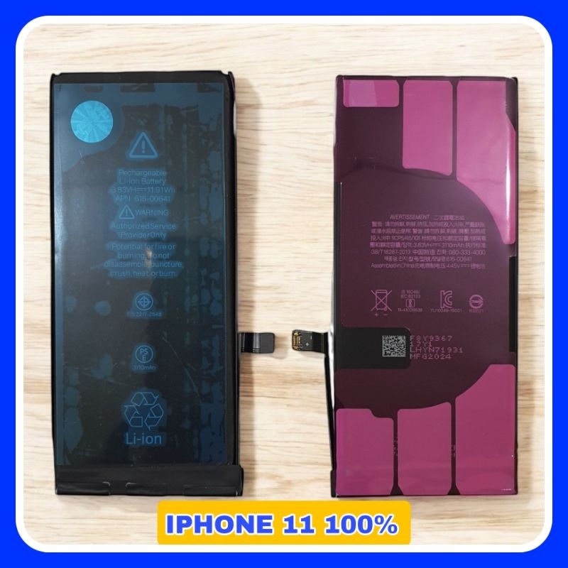 Jual batre baterai batu i phone 11 apn 616 00641 new | Shopee Indonesia