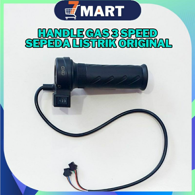 Jual Handle Grip Gas Sepeda Listrik 3 Speed / Throttle Gas Sepeda ...