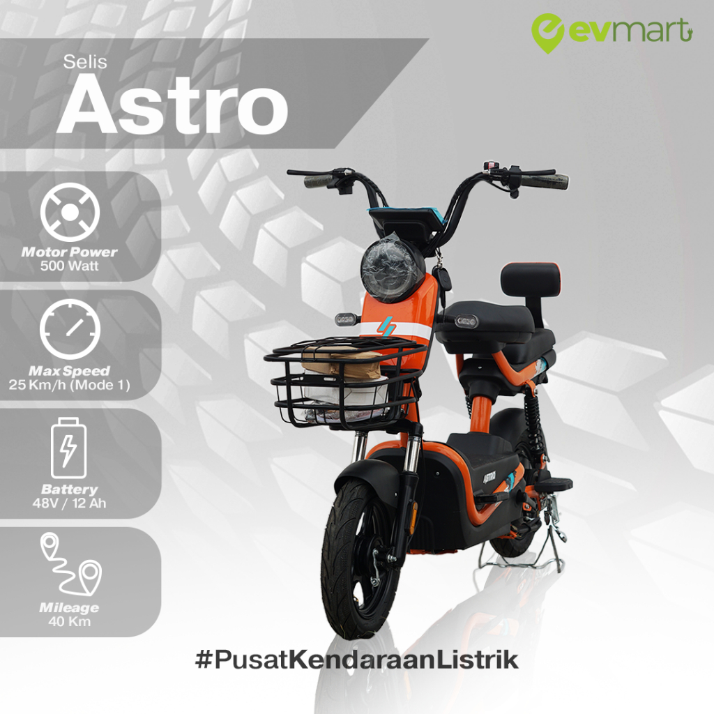 Jual SEPEDA LISTRIK SELIS ASTRO | Shopee Indonesia