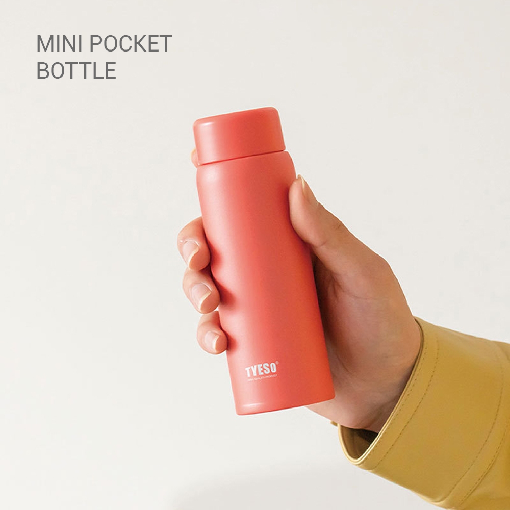 Jual TYESO Pocket Tumbler Vacuum Botol Minum Mini 150ml Tahan Panas ...