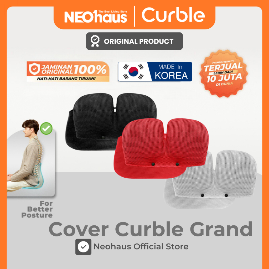 Jual CURBLE Posture Chair GRAND Cover - Sarung Pelindung Anti Slip ...