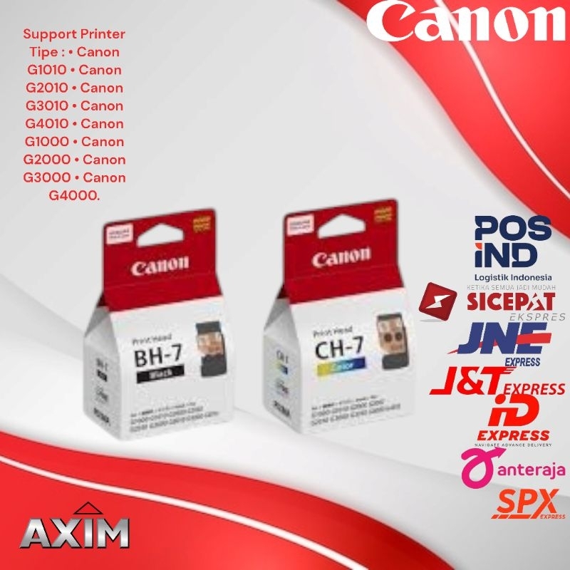 Jual Tinta Cartridge Print Head Bh 7 black CH7 Colour untuk printer ...