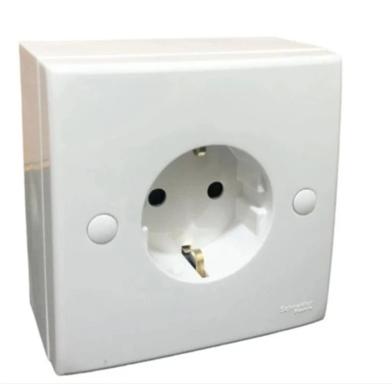 Jual Stop Kontak Outbow Schneider S-Classic Socket Outlet 1 Gang 16A ...