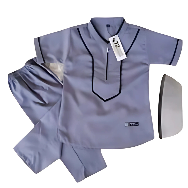 Jual Baju koko anak laki laki setelan muslim anak model lis polos 1-10 ...