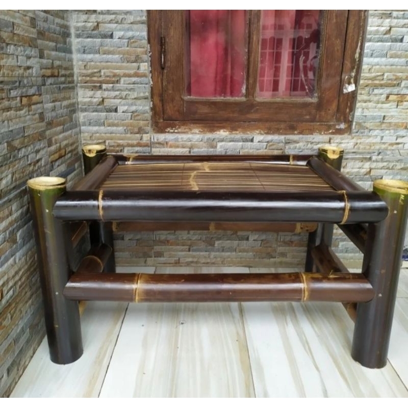 Jual Meja Bambu Hitam | Meja Tamu | Meja Serbaguna | Meja Outdoor ...