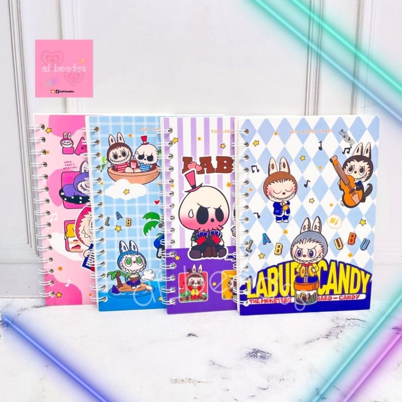 Jual BUKU BINDER A5 LABUBU BUKU BINDER KEKINIAAN DIARY BOOK A5 ANAK ...