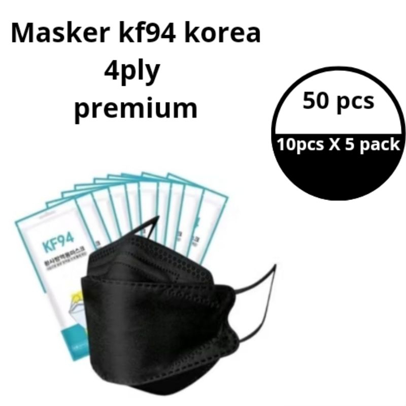 Jual Masker kf94 korea isi 50pcs /Masker | Shopee Indonesia