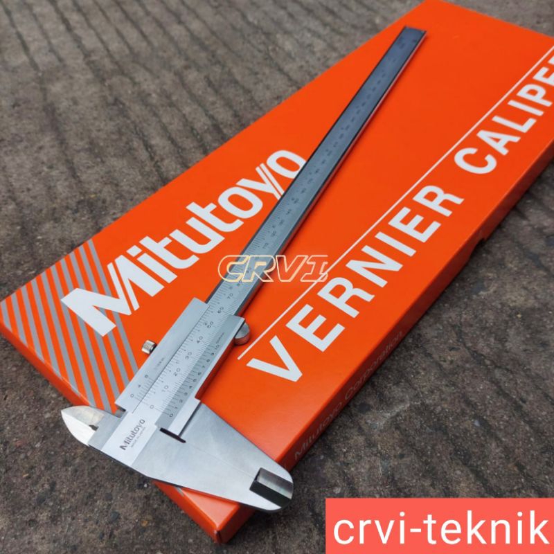 Jual Original Mitutoyo 8 inch Vernier Caliper Sigmat Jangka Sorong Manual 0 - 200 Mm | Shopee ...