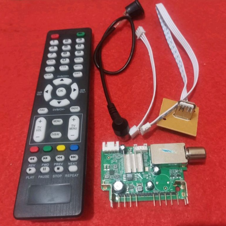 Jual TUNER DIGITAL TV UNIVERSAL KIT UPGRADE TUNER DVB TV TABUNG LCD LED ...