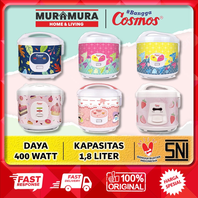 Jual [BISA COD] Rice Cooker / Magic Com COSMOS 1,8 Liter CRJ-3121 / CRJ ...