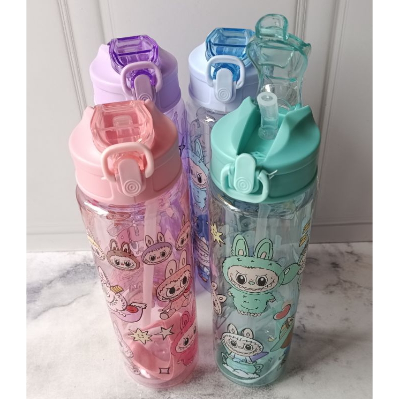Jual BOTOL MINUM ANAK KARAKTER/ BOTOL MINUM LABUBU 900ml /Botol minum ...