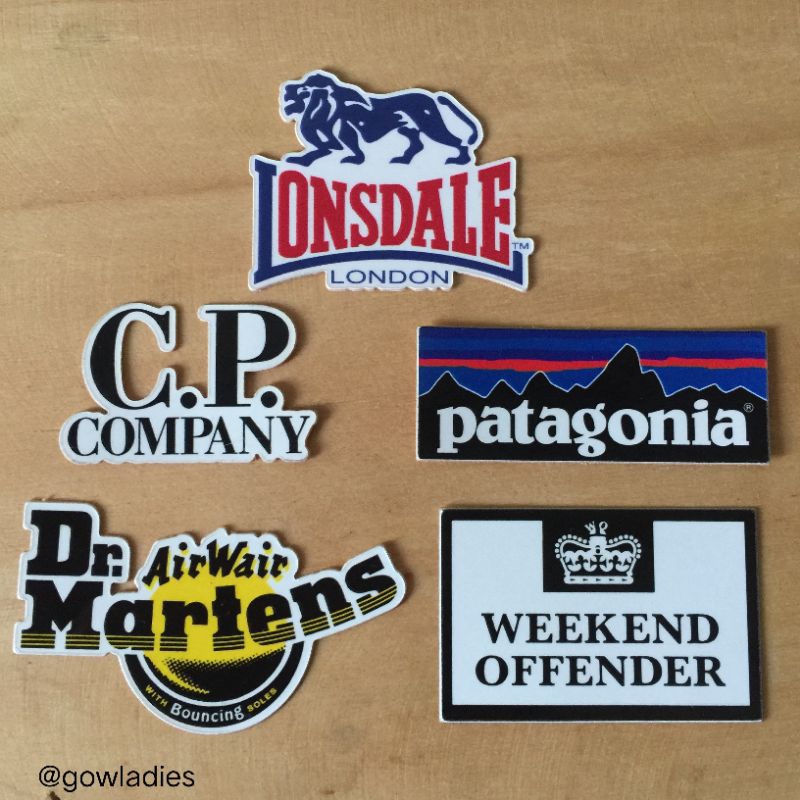 Jual STICKER CP COMPANY WEEKEND OFFENDER LONSDALE - Stiker Aesthetic ...