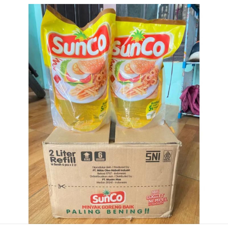 Jual SUNCO 2 LITER, 1 DUS | Shopee Indonesia