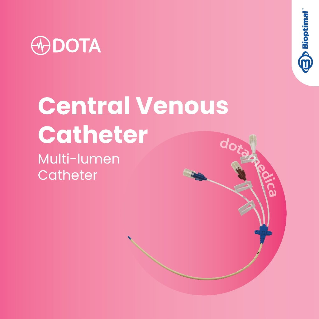 Jual Central Venous Catheter (CVC) 1 / 2 / 3 / 4 Lumen 4FR / 5FR / 7FR ...