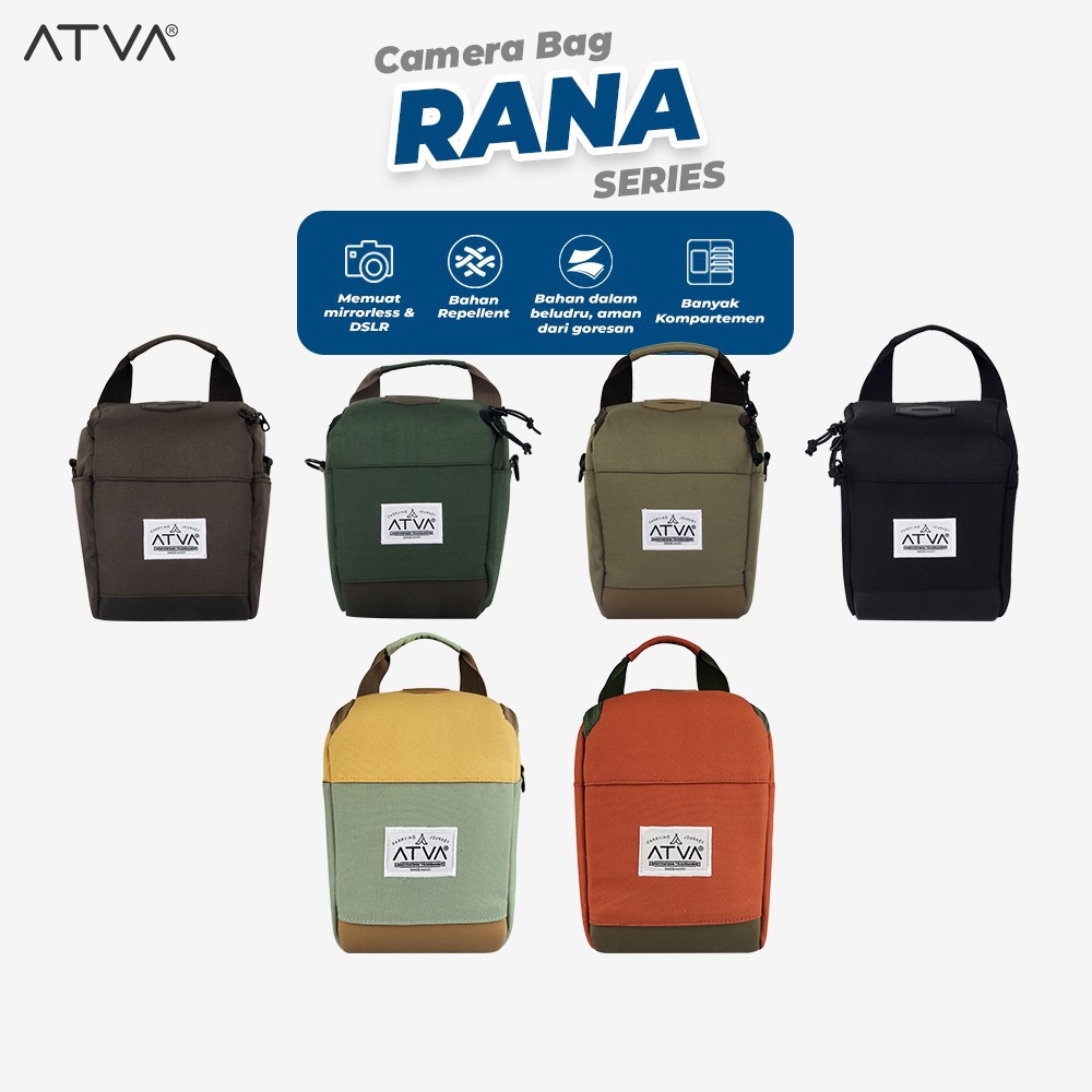 Jual ATVA BAGS Tas Kamera Mirrorless Fujifilm Sony Rana Rana Series ...